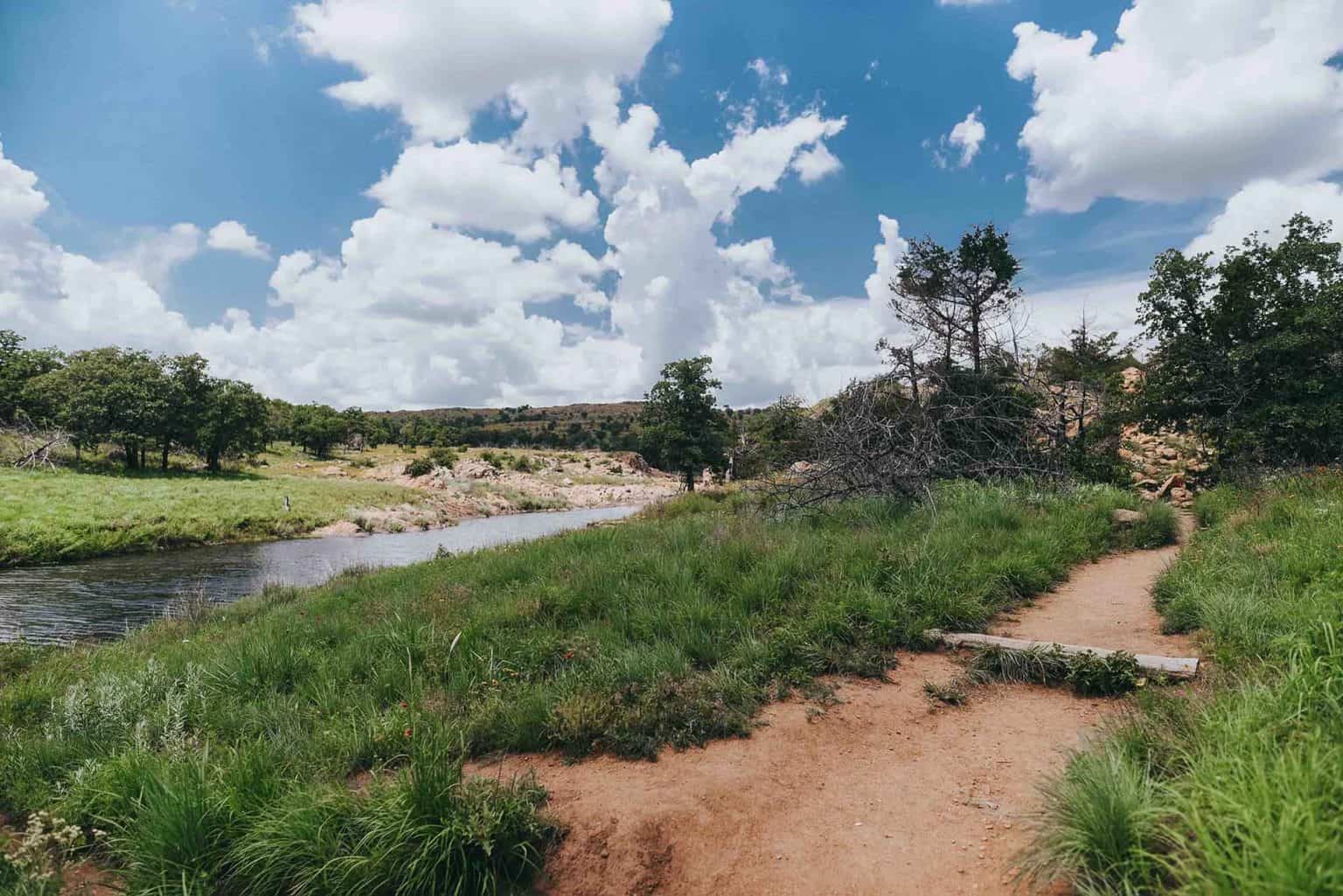 Forty Foot Hole from the Kite Trail: Hiking in the Wichita Mountains