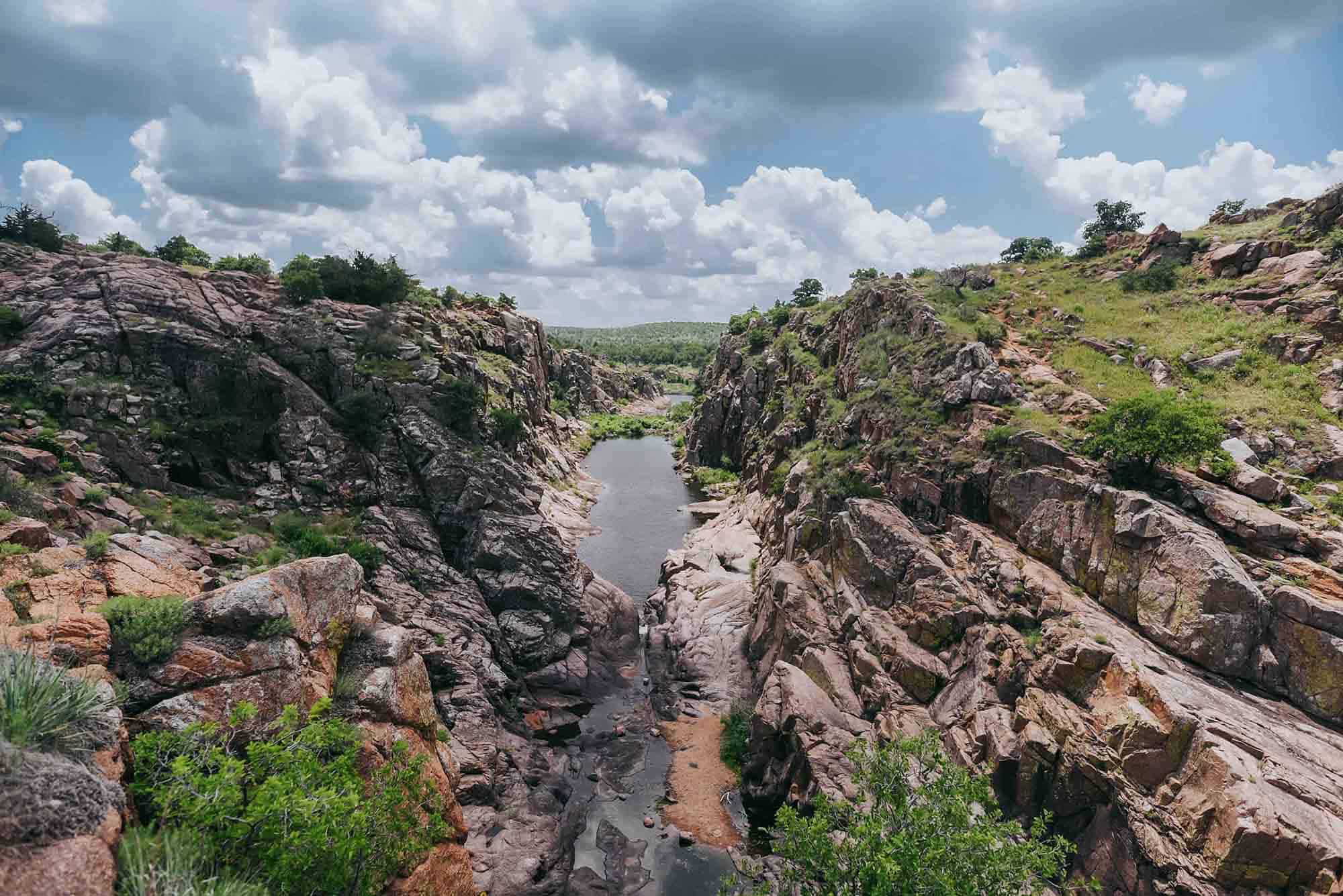 Forty-Foot Hole from the Kite Trail: Hiking in the Wichita Mountains ...