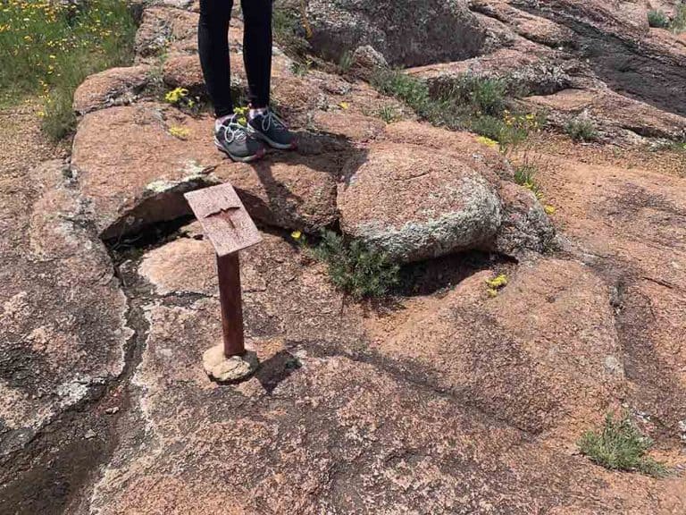 Forty Foot Hole from the Kite Trail: Hiking in the Wichita Mountains